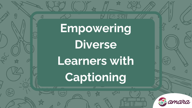 Creating access for all - Amara.org